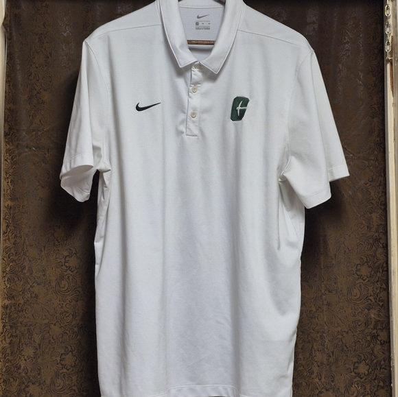 Nike | Shirts | Nike White Polo Shirt University Of North Carolina At ...